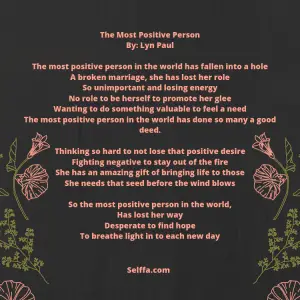 20 Positive Poems - SELFFA