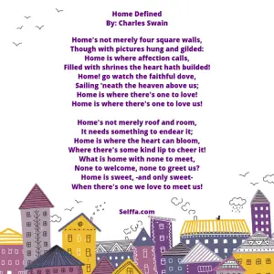 30 Poems About Home - SELFFA