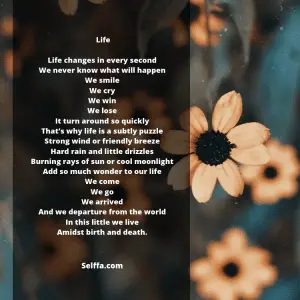 26 Poems About Struggles - SELFFA