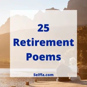 25 Retirement Poems - SELFFA